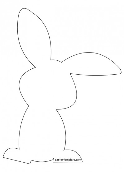 Rabbit Template - Easter Template