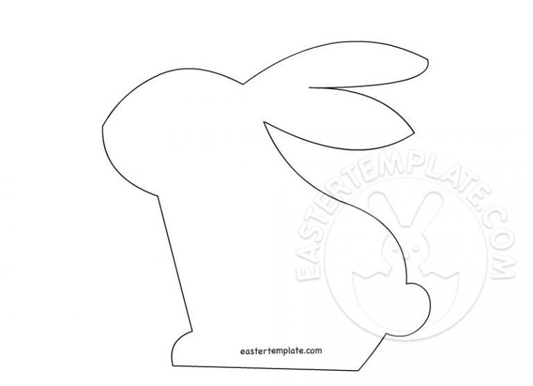Bunny Rabbit Template 2 - Easter Template