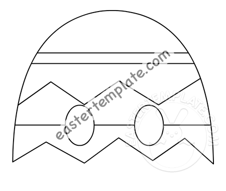 Easter Egg Mask Template - Easter Template