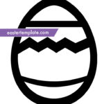 Easter Egg Tissue Paper Stained Glass - Easter Template