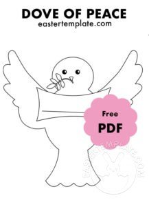 Dove Template - Easter Template