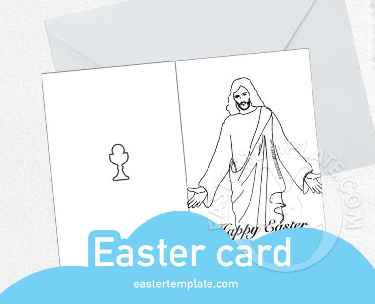 Easter Card Template - Easter Template