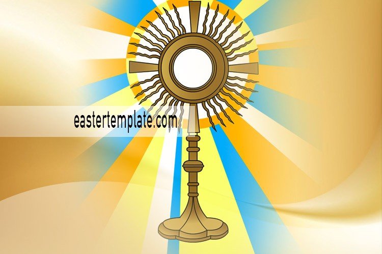 Blessed Sacrament - Easter Template