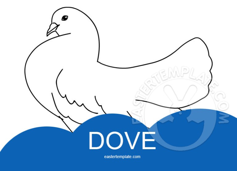 Dove Template - Easter Template