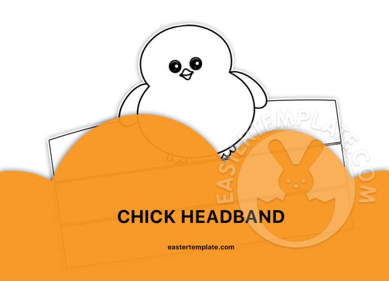 Chick Headband - Easter Template
